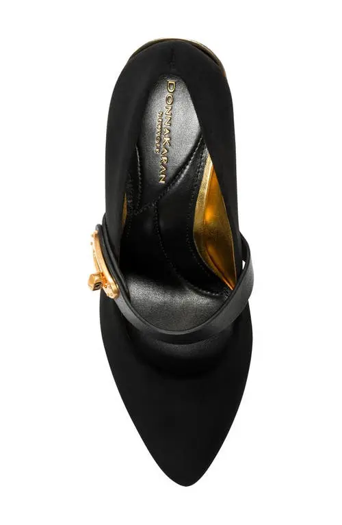 Donna Karan New York Rosey Mary Jane Pointed Toe Pump
