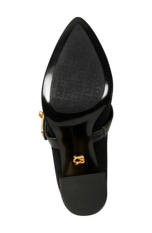 Donna Karan New York Rosey Mary Jane Pointed Toe Pump