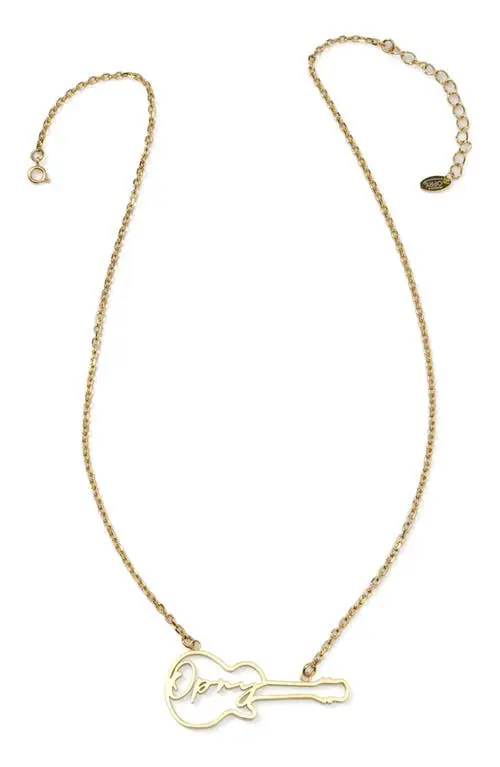 CUFFLINKS, INC. Grand Ole Opry Guitar Pendant Necklace