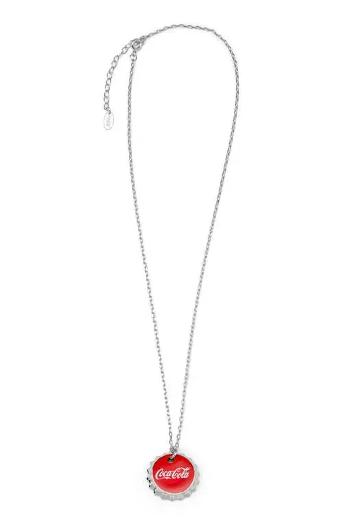 CUFFLINKS, INC. Coca Cola Cap Pendant Necklace