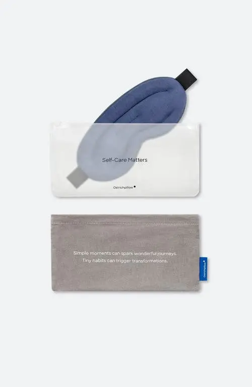 OSTRICHPILLOW Hot & Cold Eye Mask - Blue