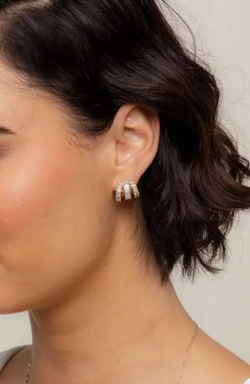 MIRANDA FRYE Sabrina Huggie Hoop Earrings
