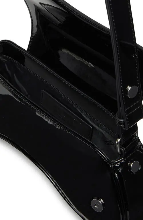 DIESEL® Play Faux Leather Shoulder Bag - Black