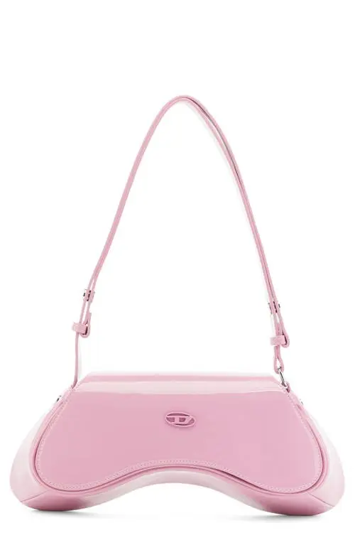 DIESEL® Play Faux Leather Shoulder Bag - Rose