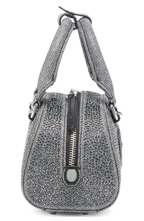 DIESEL® 1dr Dome Crossbody Bag - Gunmetal