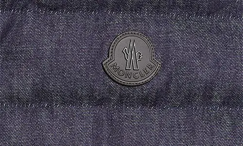 Moncler Liorane Denim Down Puffer Vest