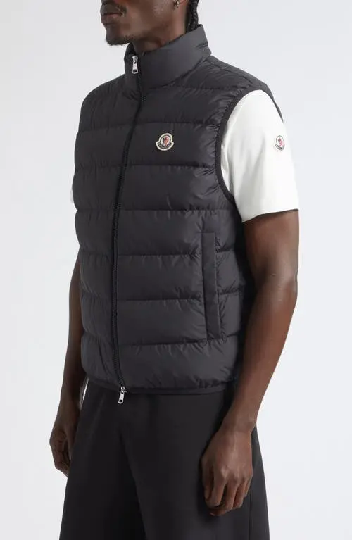 Moncler Contrin Down Puffer Vest - Black