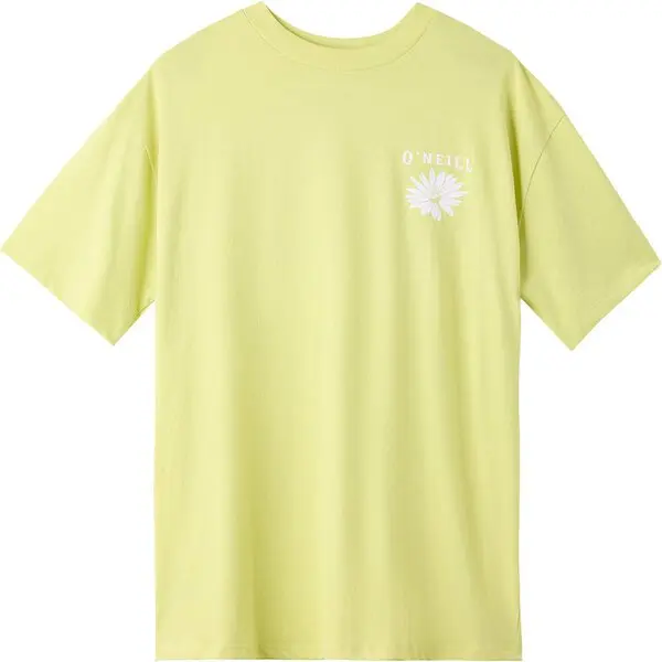 O'Neill Heritage Daisy Graphic Oversized T-shirt - Celery