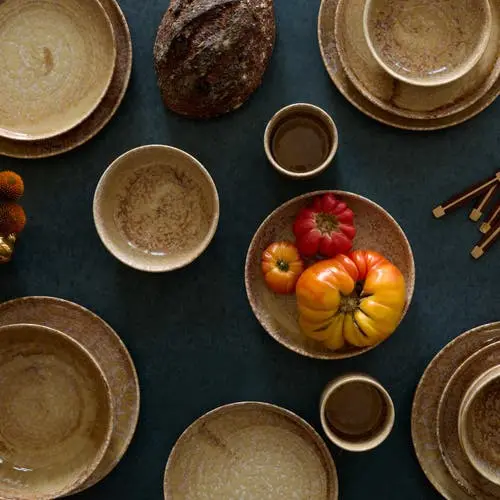 MOMENI Hanami Stoneware Pasta Bowl Set
