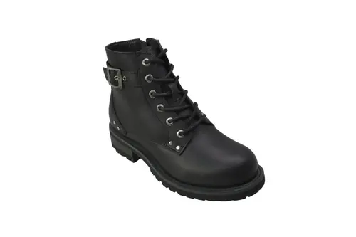 ADTEC Biker Boots - Black
