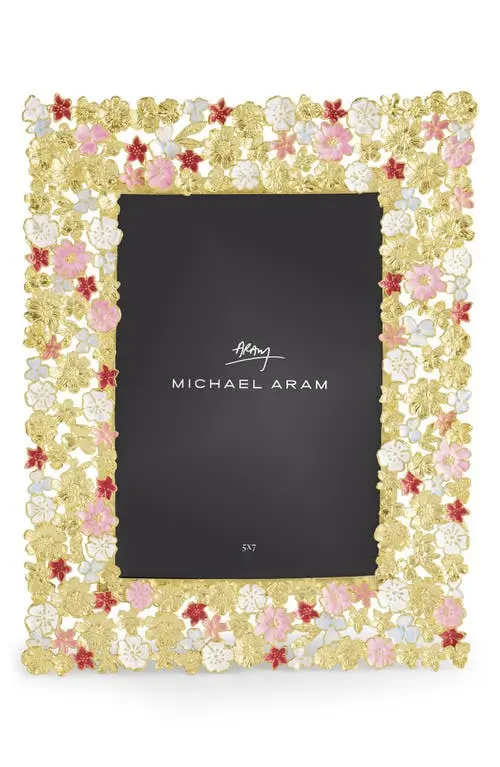Michael Aram Wildflowers Sculpted 5x7 Picture Frame