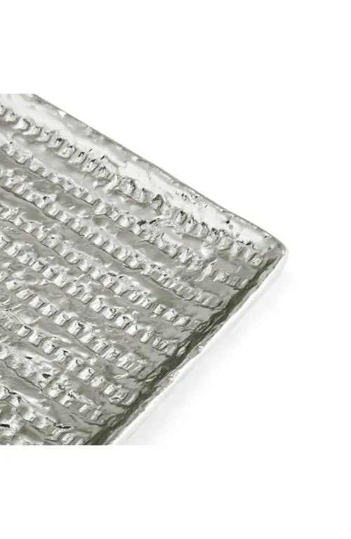 Michael Aram Hammered Matzah Plate