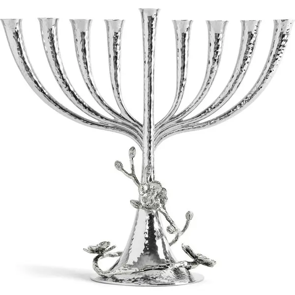 Michael Aram White Orchid Menorah