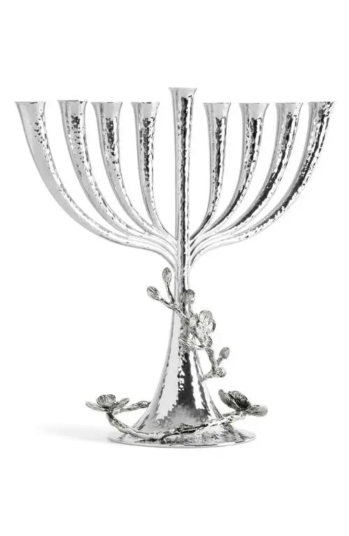 Michael Aram White Orchid Menorah