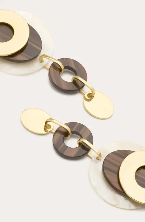 Ramy Brook Polina Link Statement Earrings