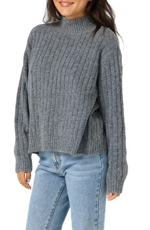 O'Neill Cypress Ribbed Mock Neck Sweater