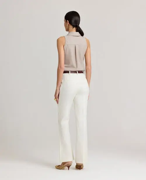 REALLY WILD CLOTHING Meryl Linen Straight Trousers
