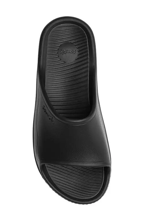 Sanuk Beer Foameie Slide Sandals - Black