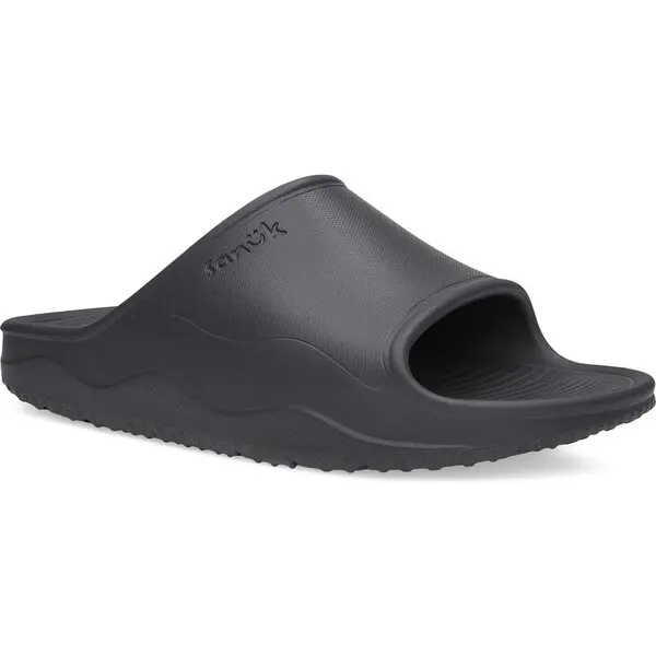 Sanuk Beer Foameie Slide Sandals - Grey