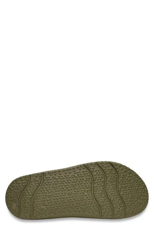 Sanuk Beer Foameie Slide Sandals - Olive