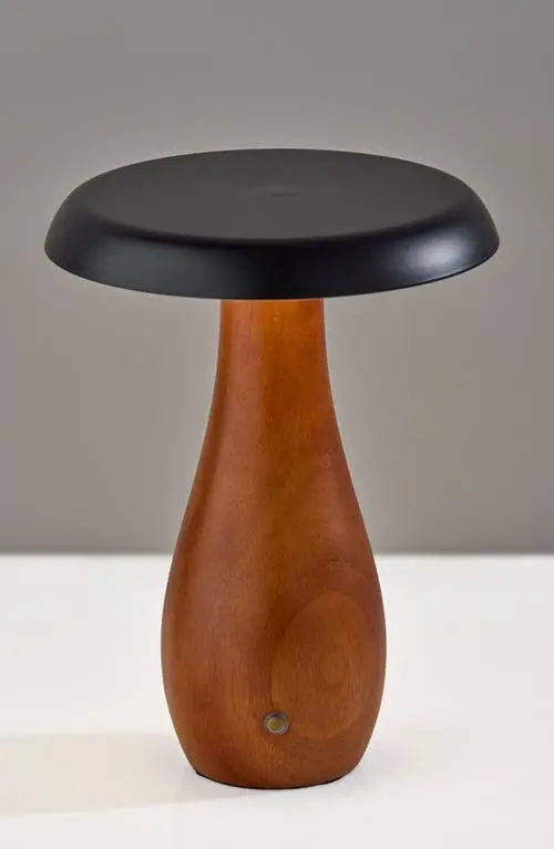 ADESSO Naya Cordless Led Table Lamp - Walnut