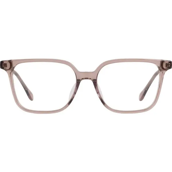 MOHALA EYEWEAR Palakika 54mm Low Bridge Square Optical Glasses - Shell/clear Lenses