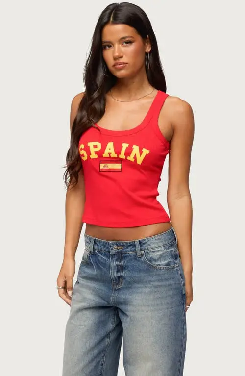 EDIKTED Spain Rib Tank