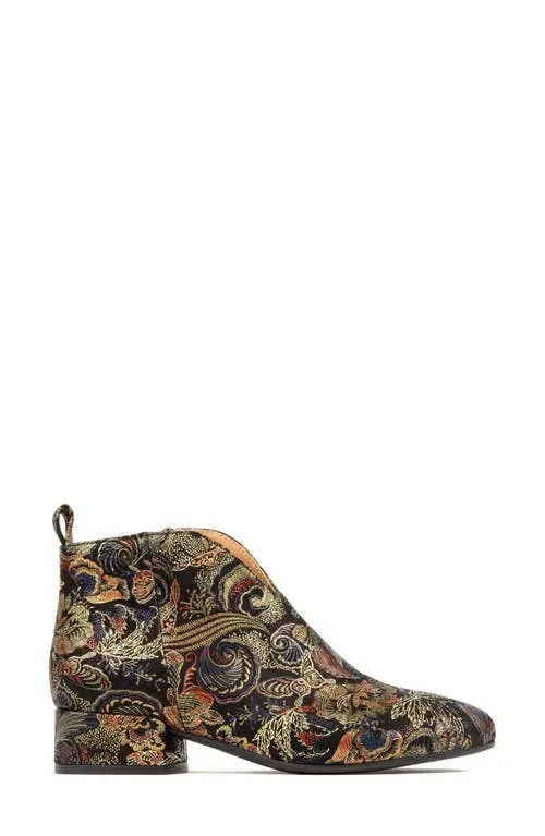 EMBASSY LONDON Iris Floral Embroidery Bootie