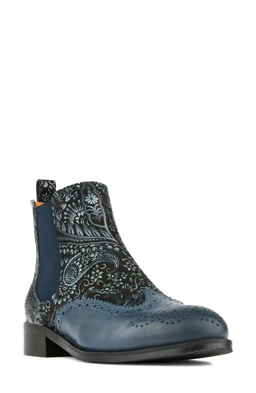 EMBASSY LONDON Mamacita Chelsea Boot - Blue