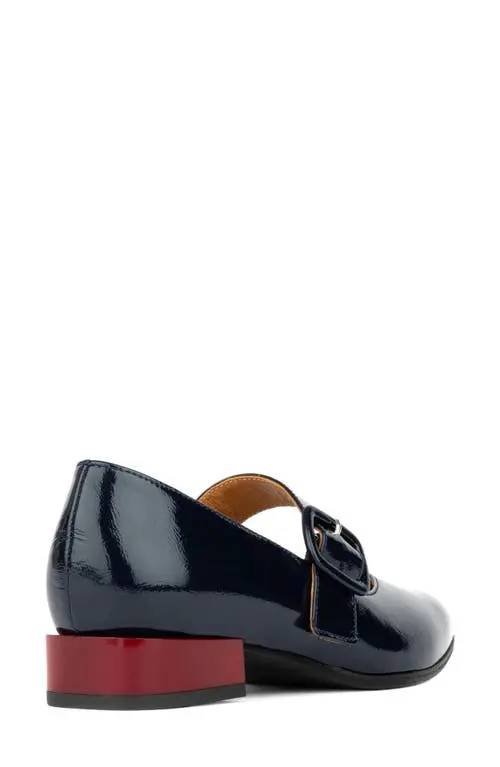 EMBASSY LONDON Bliss Mary Jane Flat - Blue
