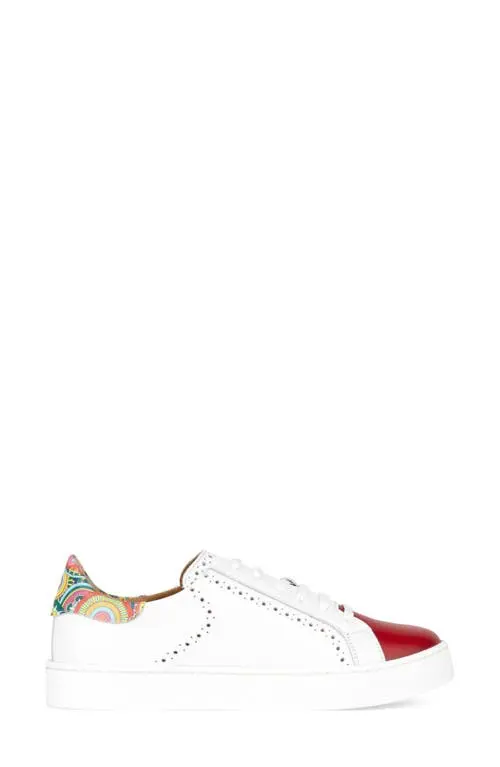 EMBASSY LONDON Serena Sneaker - White/red