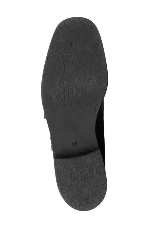 EMBASSY LONDON Windsor Water Resistant Double Monk - Black