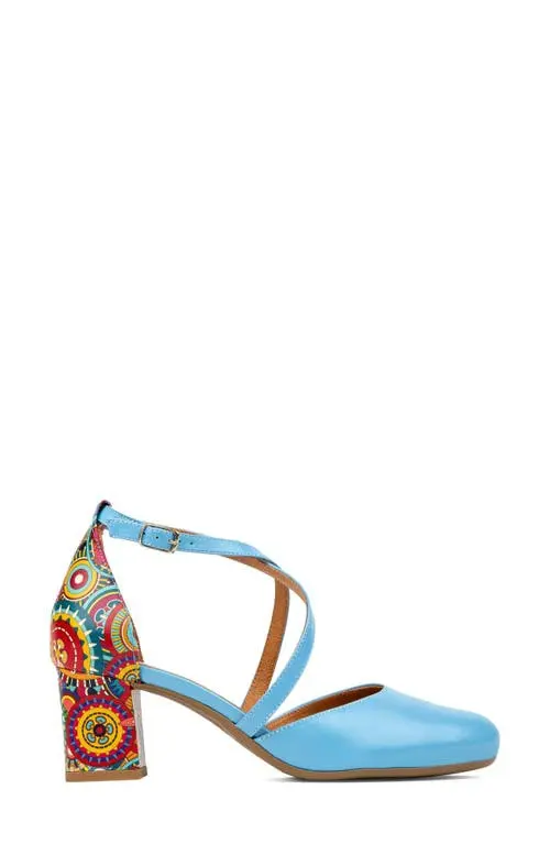 EMBASSY LONDON Dannii Ankle Strap Pump - Blue