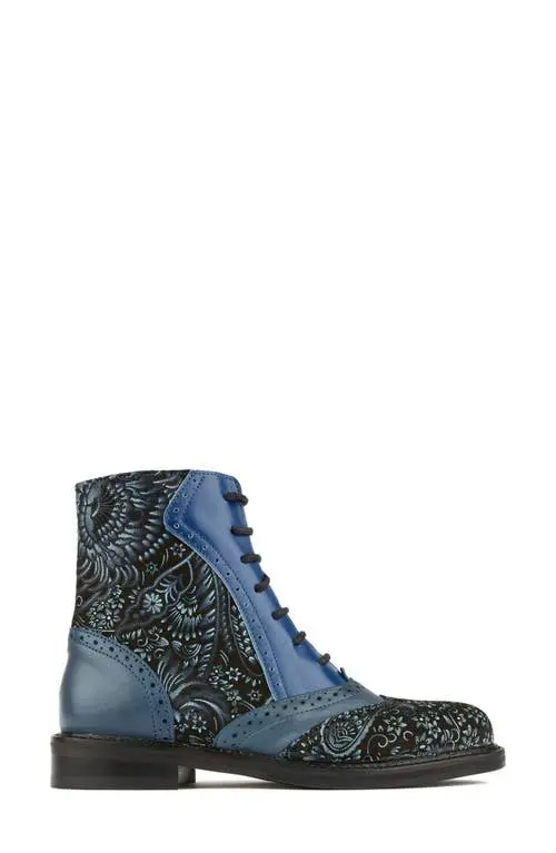 EMBASSY LONDON Brick Lane Water Resistant Ankle Boot - Blue