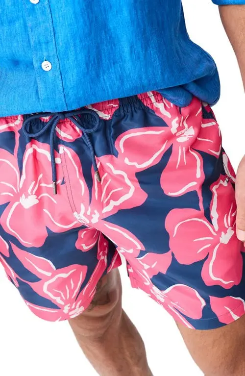 Rodd & Gunn Broadford Floral Swim Trunks - Fuchsia