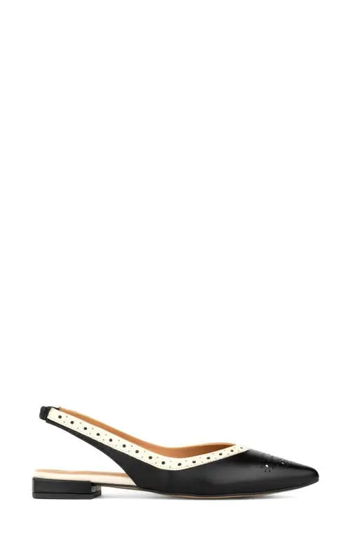 EMBASSY LONDON Holly Pointed Toe Slingback Flat