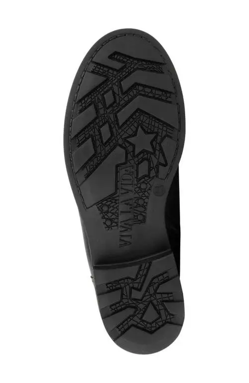 EMBASSY LONDON Floral Wingtip Combat Boots