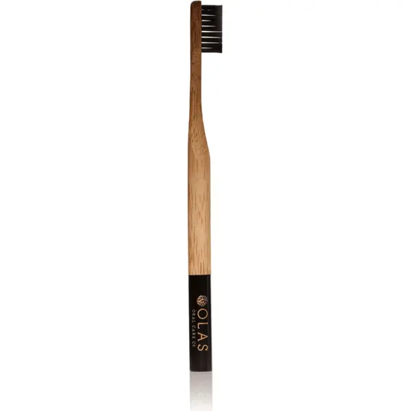 OLAS WELLNESS Natural Toothbrush - Black