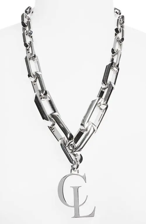 CHRISTIAN LOUBOUTIN Cl Pendant Necklace