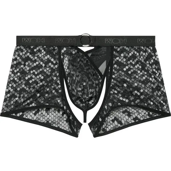 HOM Pure Seduction Boxer String - Black