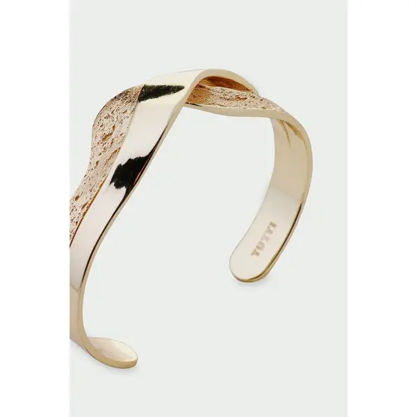 TUTTI Wave Bangle - Gold