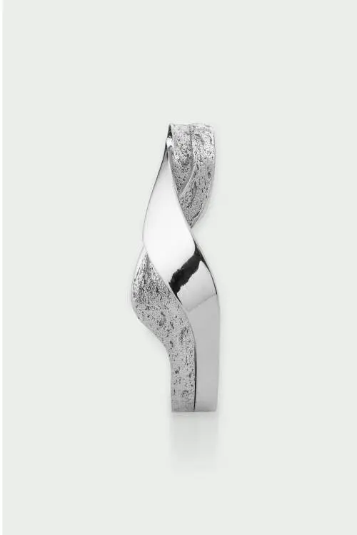 TUTTI Wave Bangle - Silver