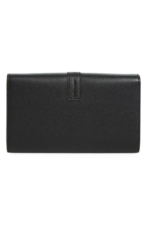TOM FORD Kara Grain Leather Crossbody Wallet