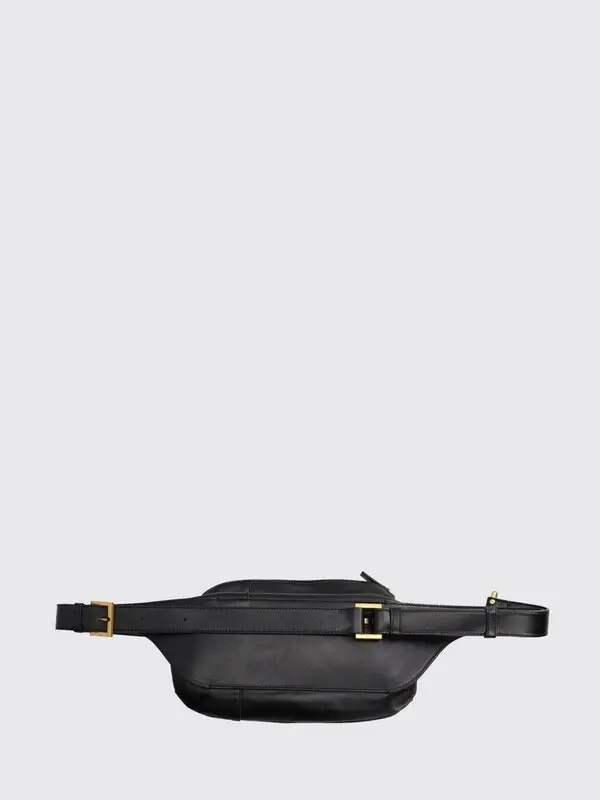 Versace Lou Nappa Leather Crossbody Bag With Medusa Logo And Studs