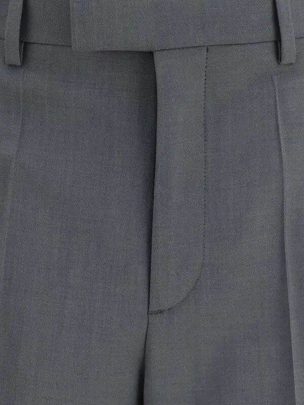 Valentino Garavani Tailored Slim Fit Merino Wool Trousers