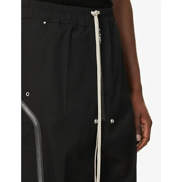 Rick Owens Bela Bauhaus Cotton Shorts