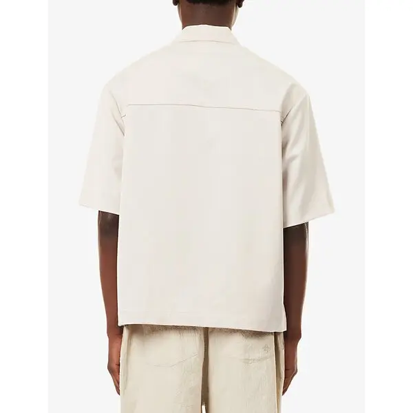 THE COUTURE CLUB Laser Cut-emblem Woven Shirt