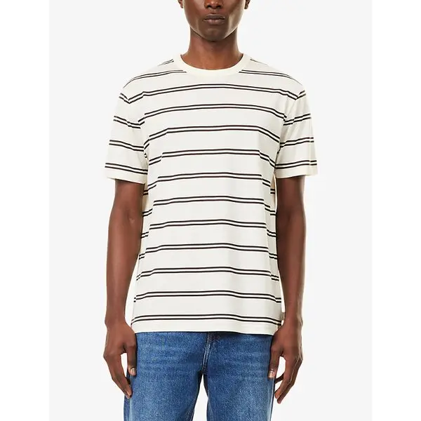 Gant Pima Striped Cotton T-shirt