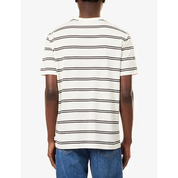 Gant Pima Striped Cotton T-shirt