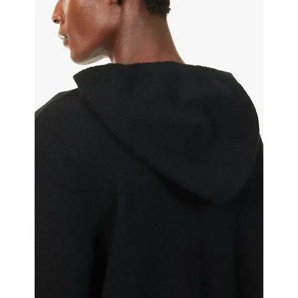 Rick Owens Long-sleeve Cashmere-blend Knit Hoody